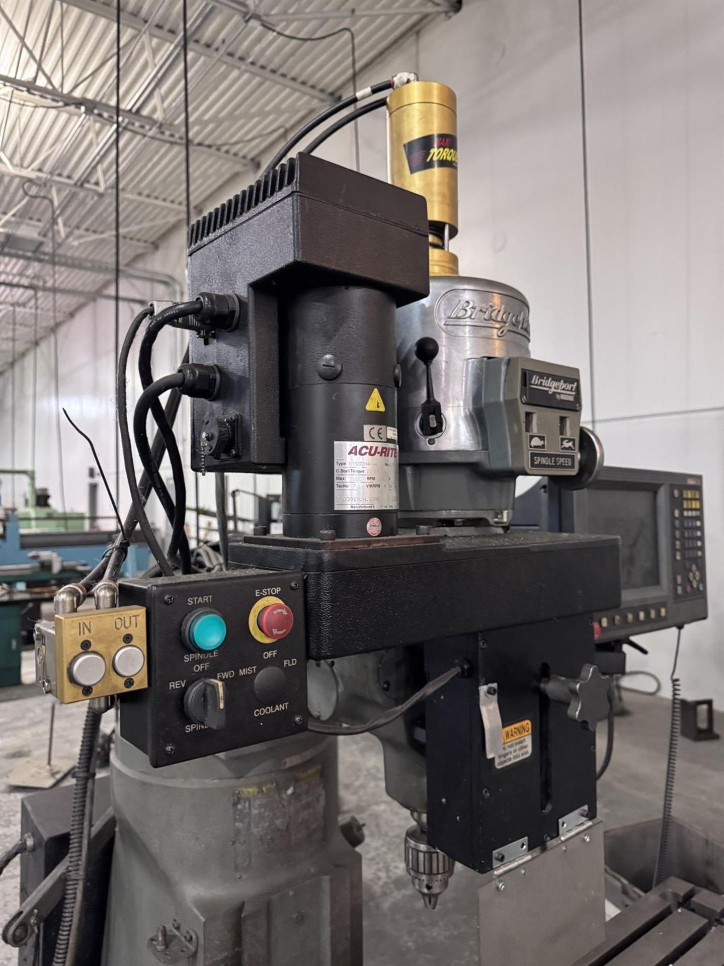 BRIDGEPORT HARDINGE EZ Plus Milling Machine, s/n HDNG2886MP, EZ Plus ...
