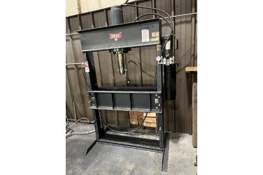 DAKE 909250 50 Ton Shop Press, s/n 1373540