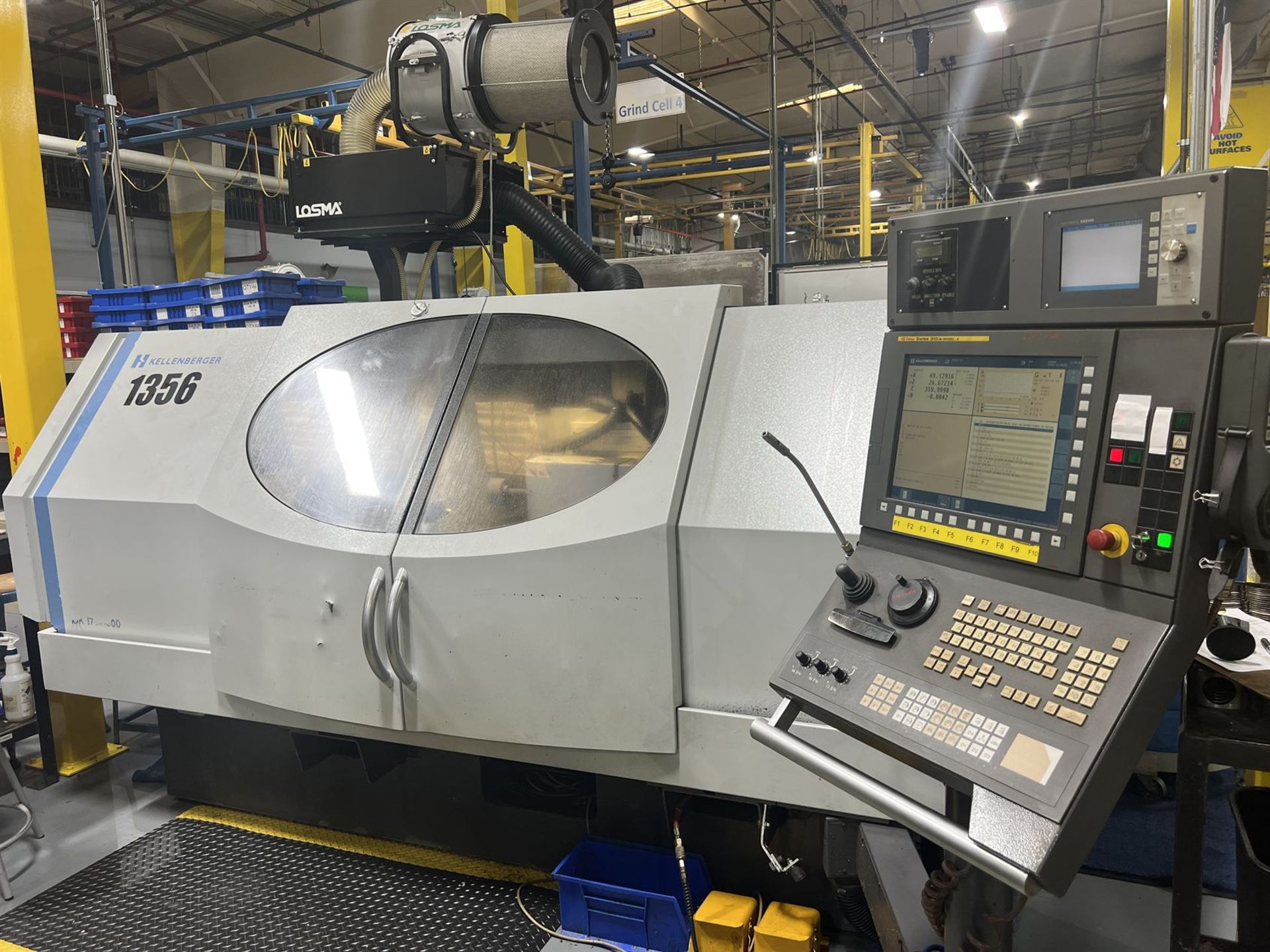 2012 Kellenberger Kelvita R175/1000 CNC OD Grinder, s/n 674005, w/ GE ...
