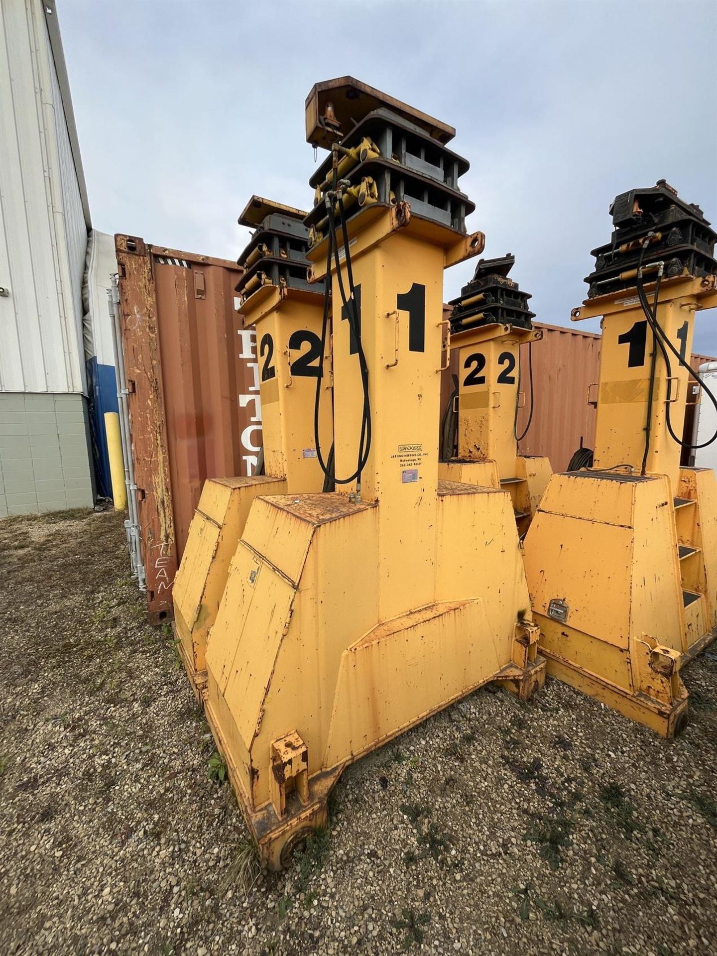 Lift-a-Loft 500-2-30 250 Ton Portable Gantry Crane System, s/n L502 ...