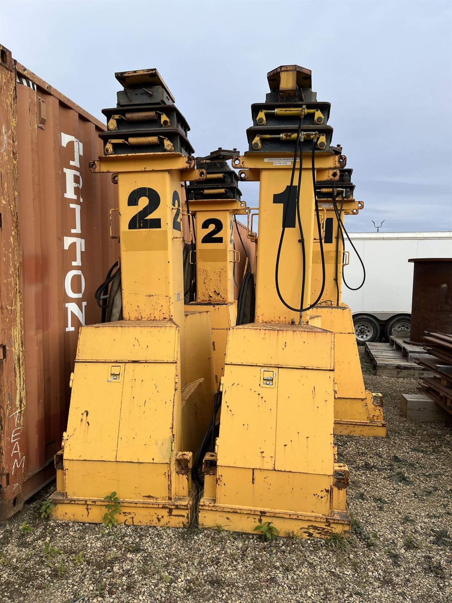 Lift-a-Loft 500-2-30 250 Ton Portable Gantry Crane System, s/n L502 ...