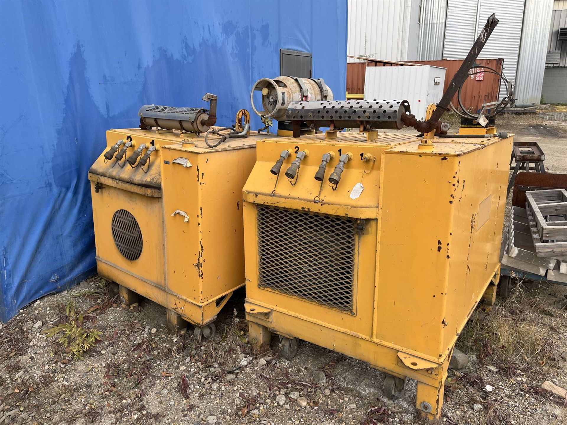 Lift-a-Loft 500-2-30 250 Ton Portable Gantry Crane System, s/n L502 ...
