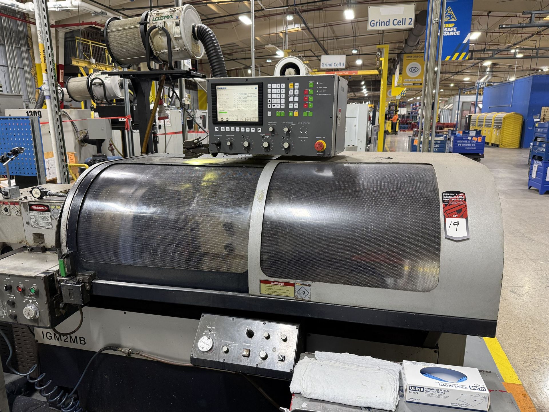 Okamoto IGM-2MB Internal Grinder, s/n 17025, w/ Okamoto Control, 24 ...