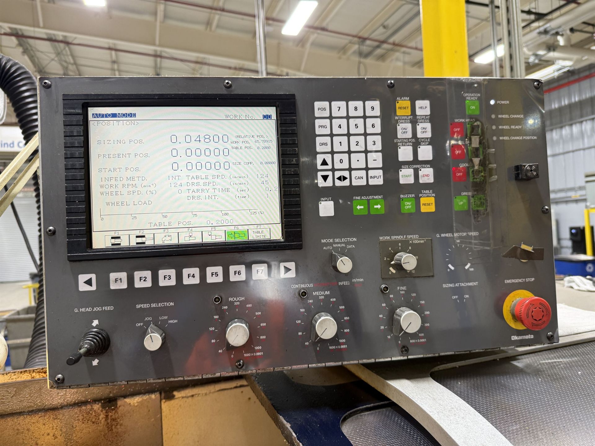 Okamoto IGM-2MB Internal Grinder, s/n 17024, w/ Okamoto Control, 24 ...
