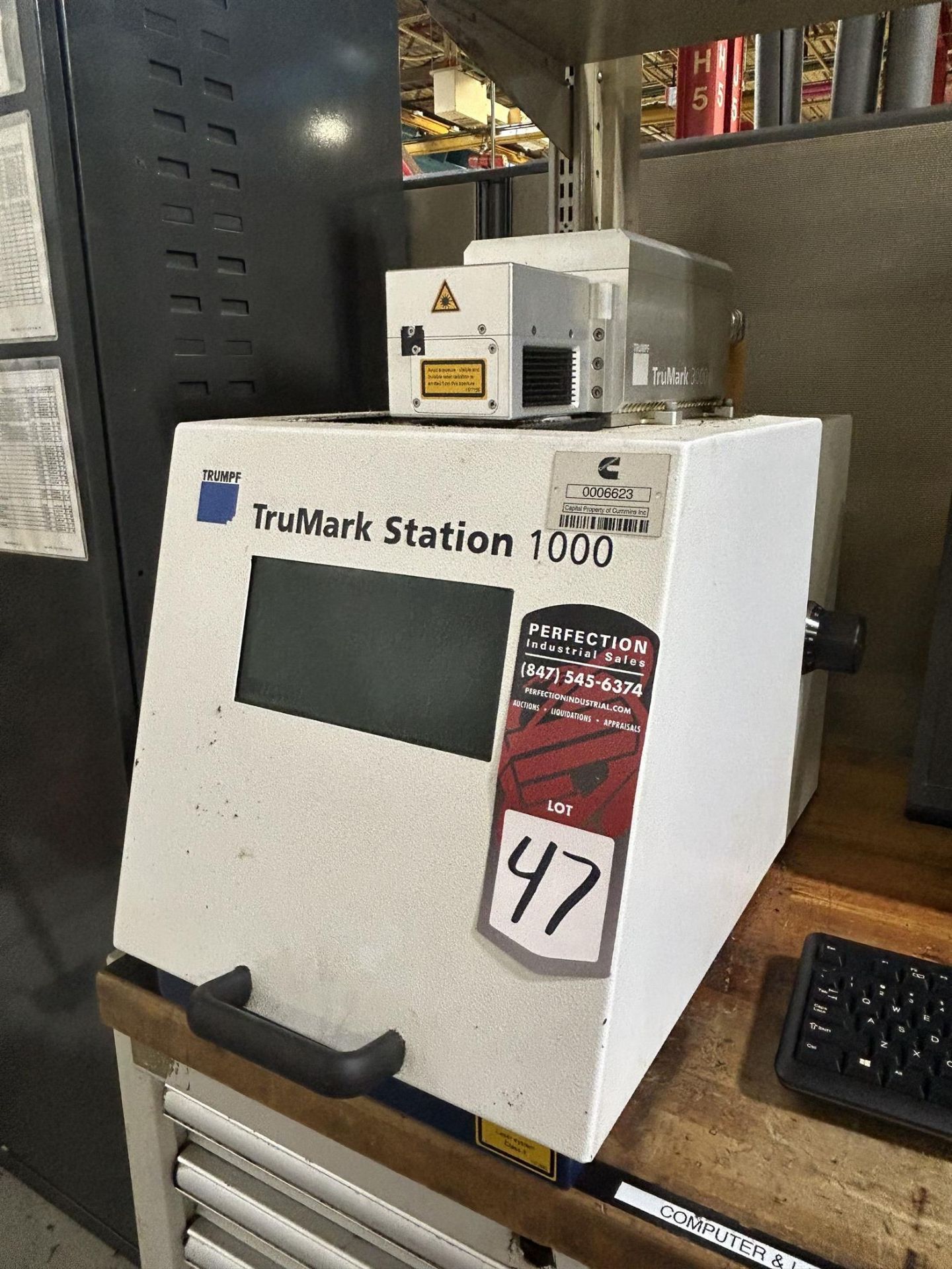 2010 TRUMPF TRUMARK STATION 1000 Compact Laser Marking System, s/n ...