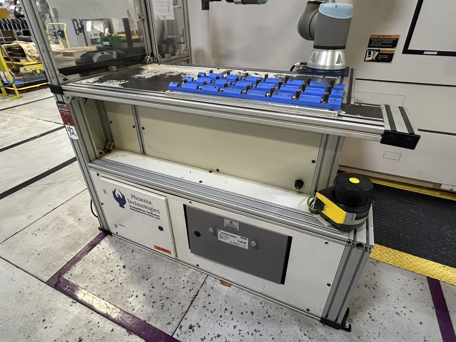 2020 UNIVERSAL ROBOTS UR10e CoBot & Stand, s/n 20205001025, w/ 2021 ...