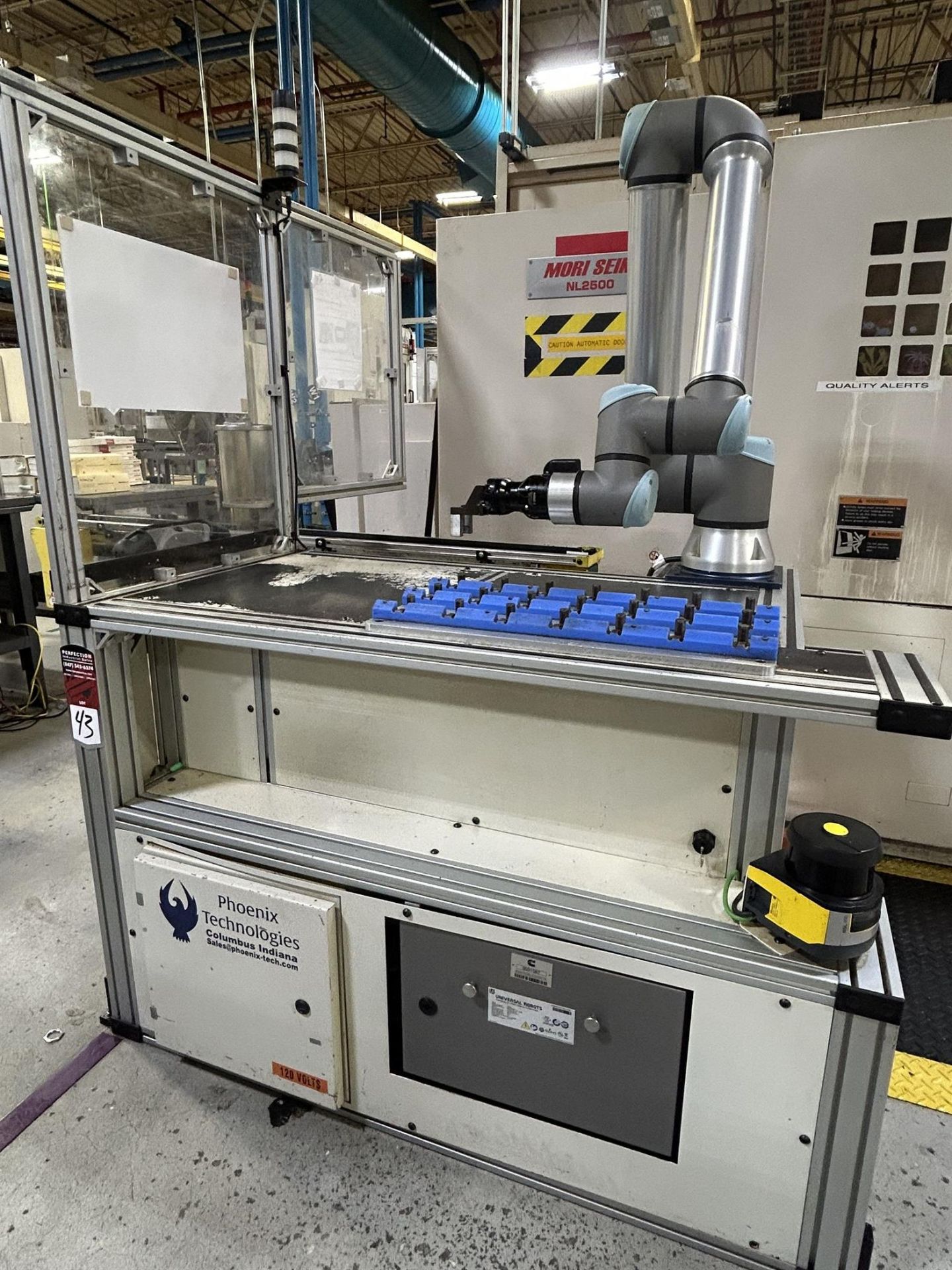 2020 UNIVERSAL ROBOTS UR10e CoBot & Stand, s/n 20205001027 w/ 2023 ...