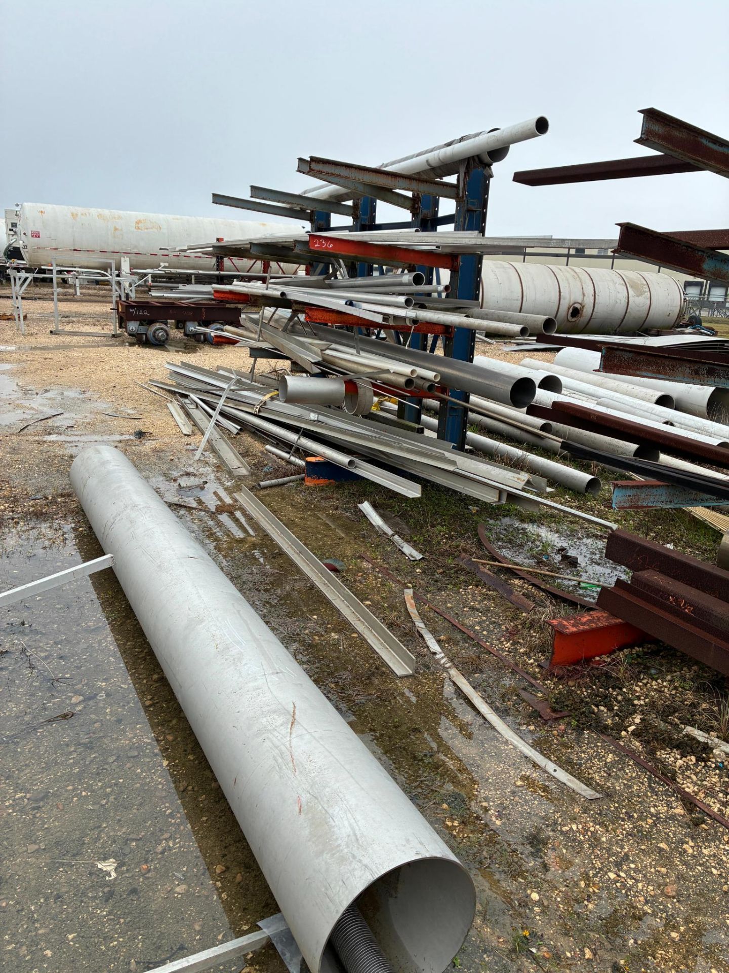 LOT OF RAW MATERIAL DROPS, SS, CS, AL: angle, tubing, I-Beams, channel ...