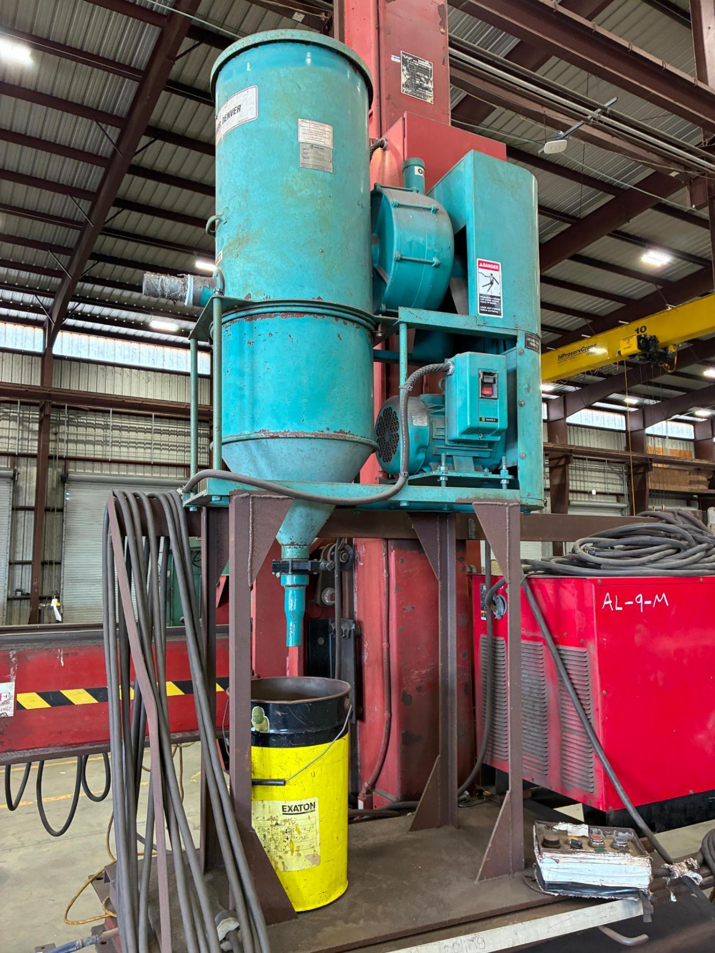 PORTABLE SUB ARC MANIPULATOR, 14' X 14' WELDWIRE MDL. WEM148-SD, (2 ...