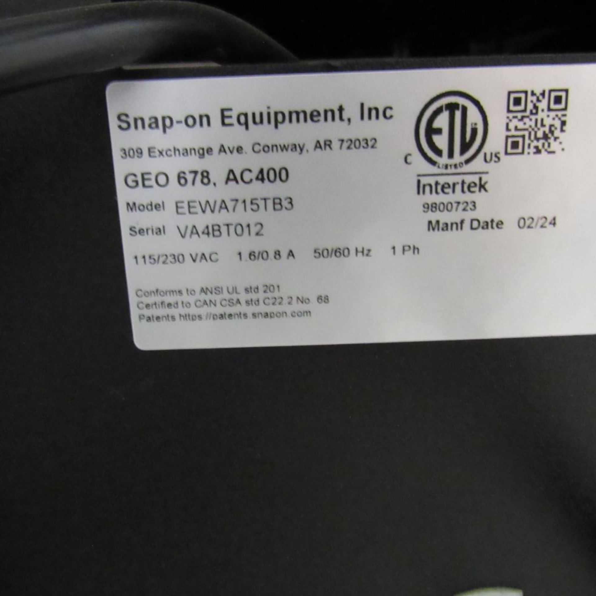 LOT: 2024 Hoffman EELR708A 15,000 Lb. Capacity 4-Post Alignment Vehicle ...