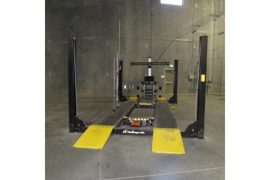 LOT: 2024 Hoffman EELR708A 15,000 Lb. Capacity 4-Post Alignment Vehicle ...