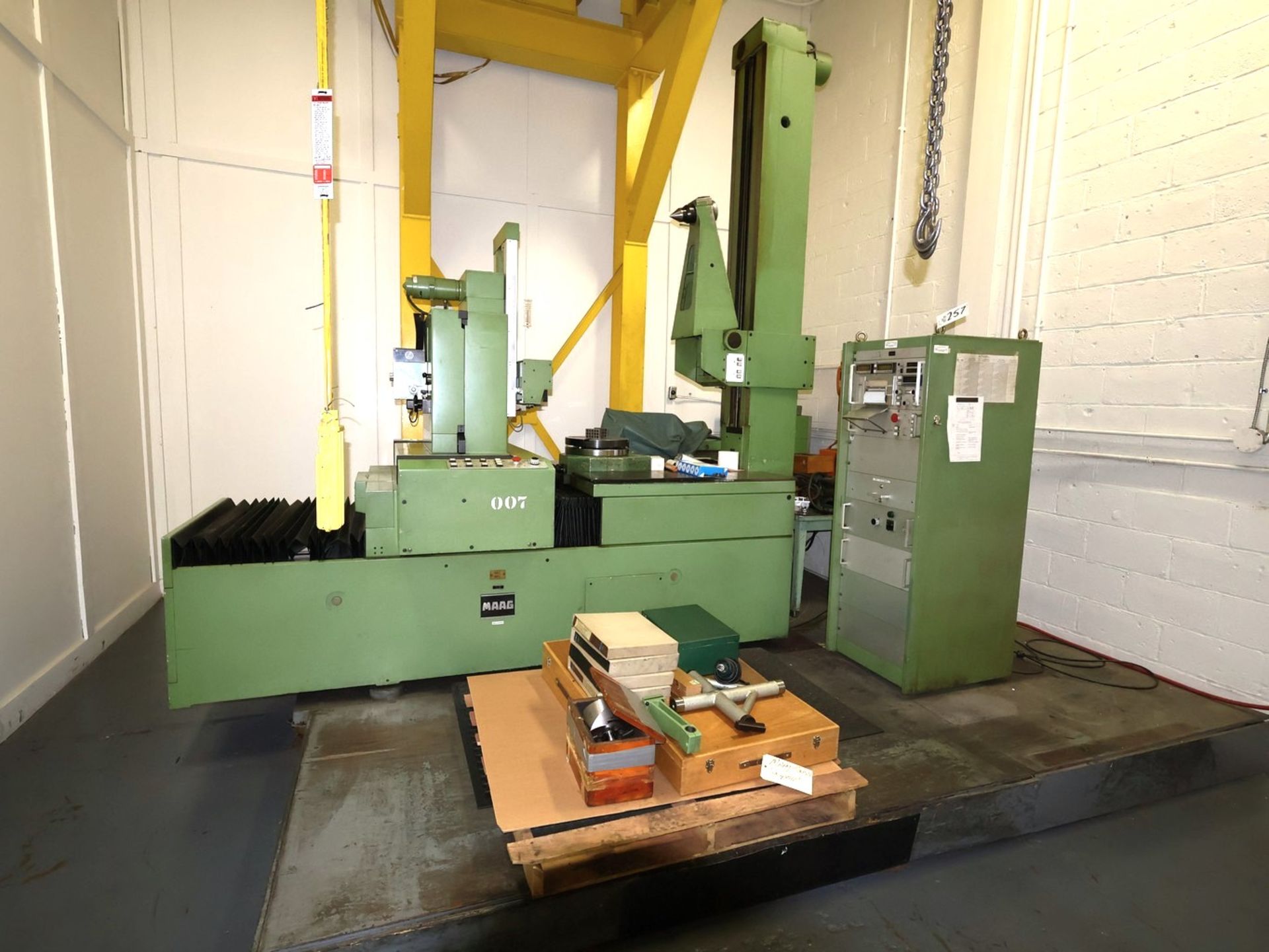 Maag SP-160 Gear Tester, w/ ES-401 Recorder, Masters, Probes, Centers ...