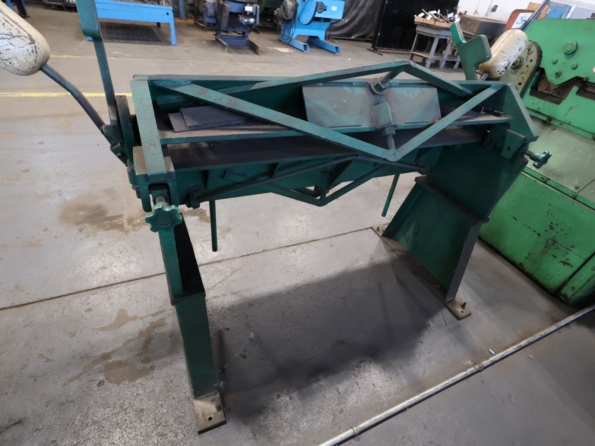 Tennsmith U4812 12-Gage 48" Finger Brake, S/N: 13300