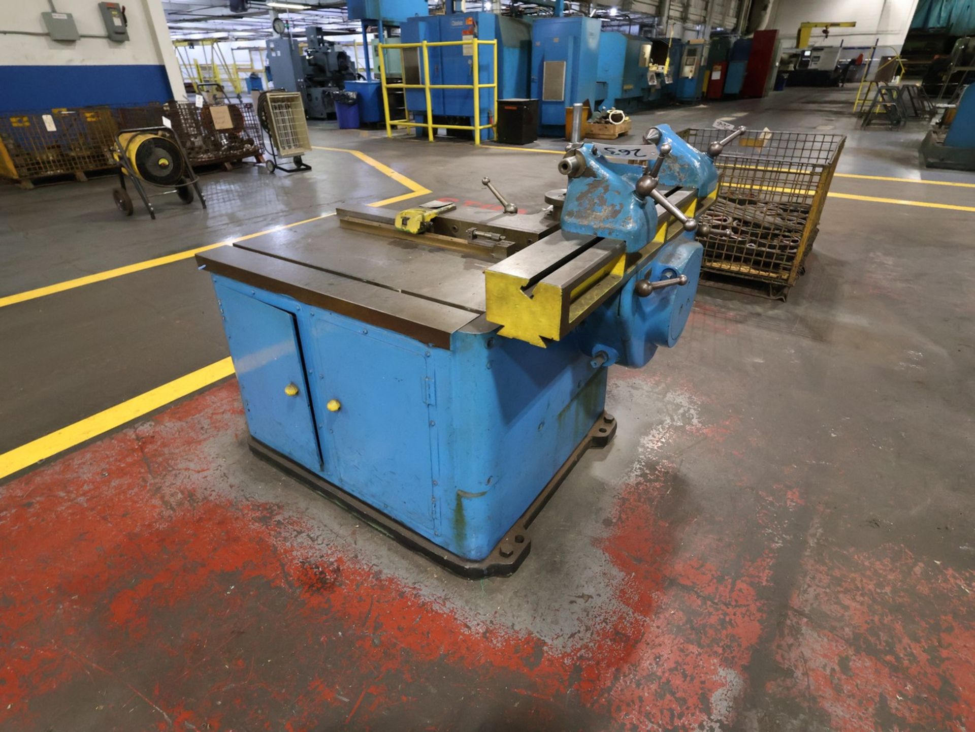 Holroyd Worm Gear Checker, 32" Between Centers, [Asset #E2628]