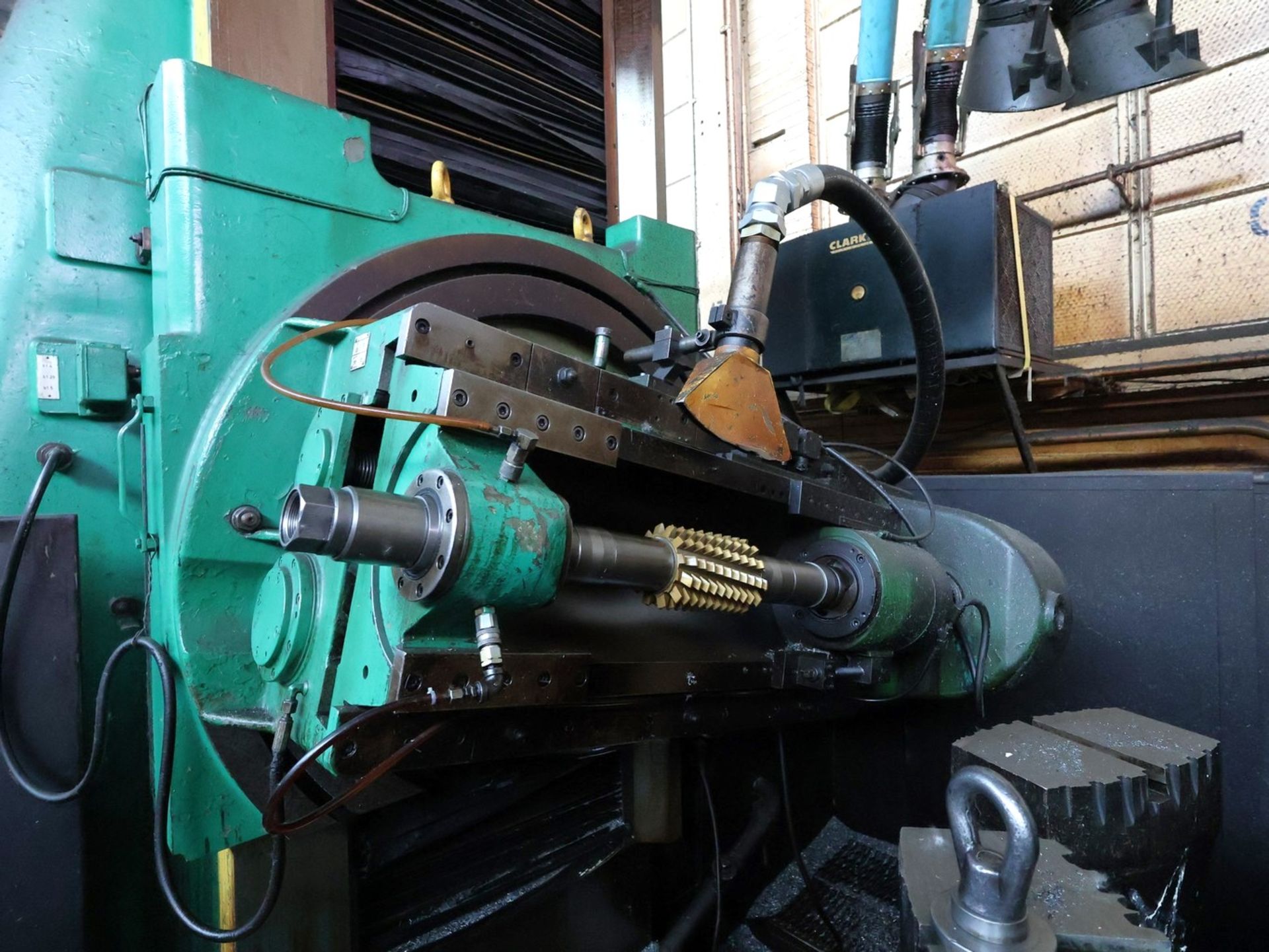 Liebherr L-2500 Vertical Gear Hobber, with Hob Arbor and Arbor Support ...