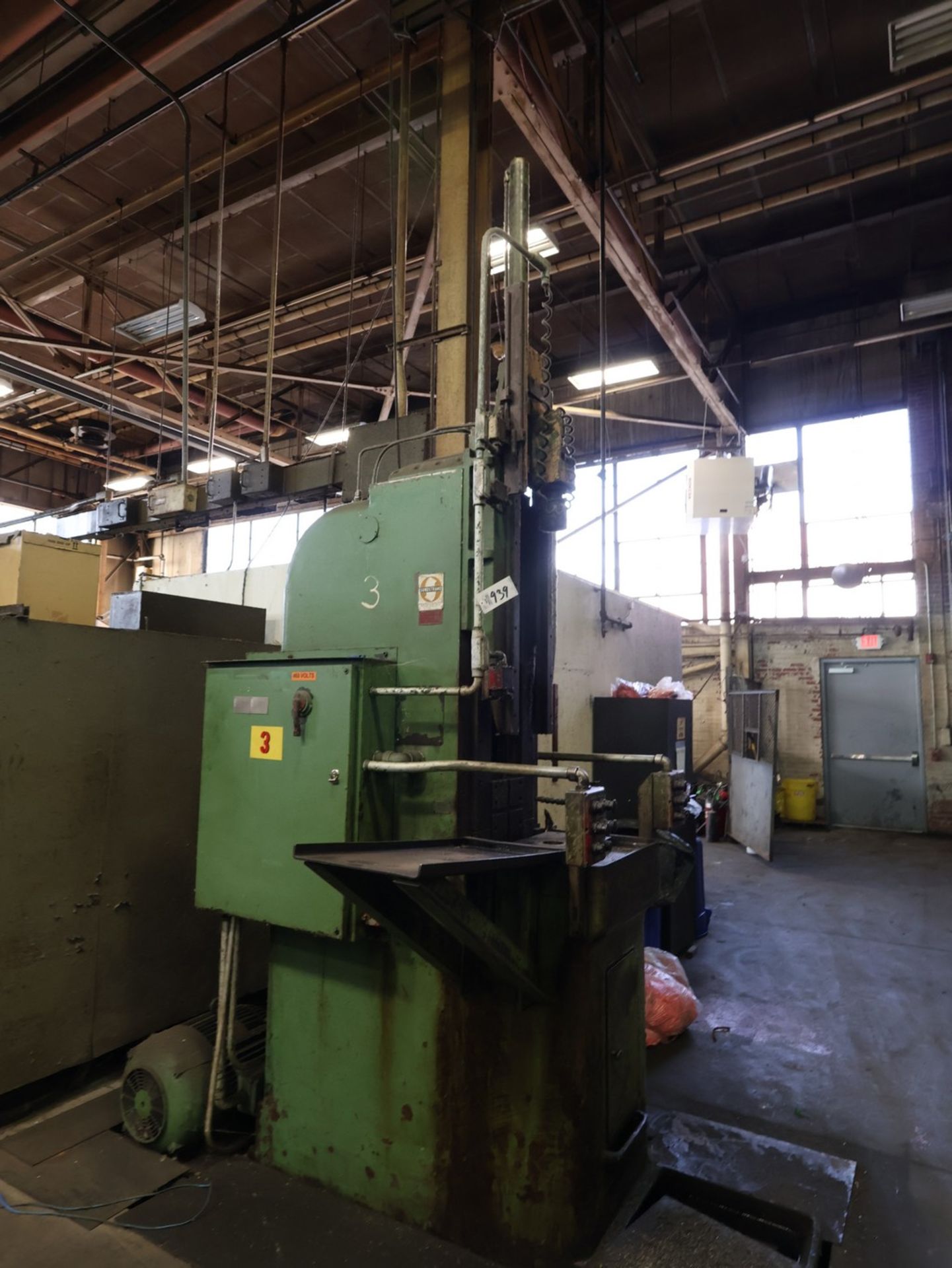 Sundstrand AN Engineered Production Type TR-10-36 Broaching Machine, 10 ...