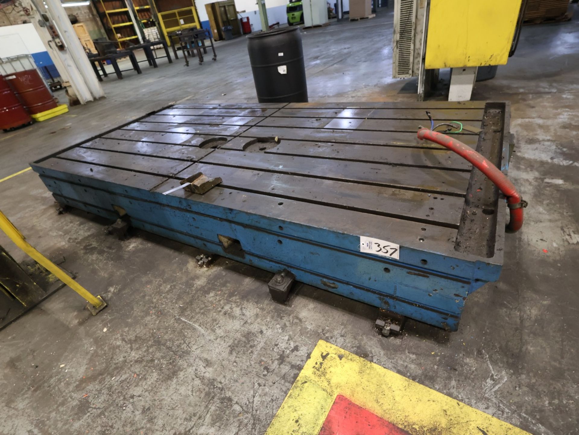 115" x 60" T-Slotted Sub Floor Plate