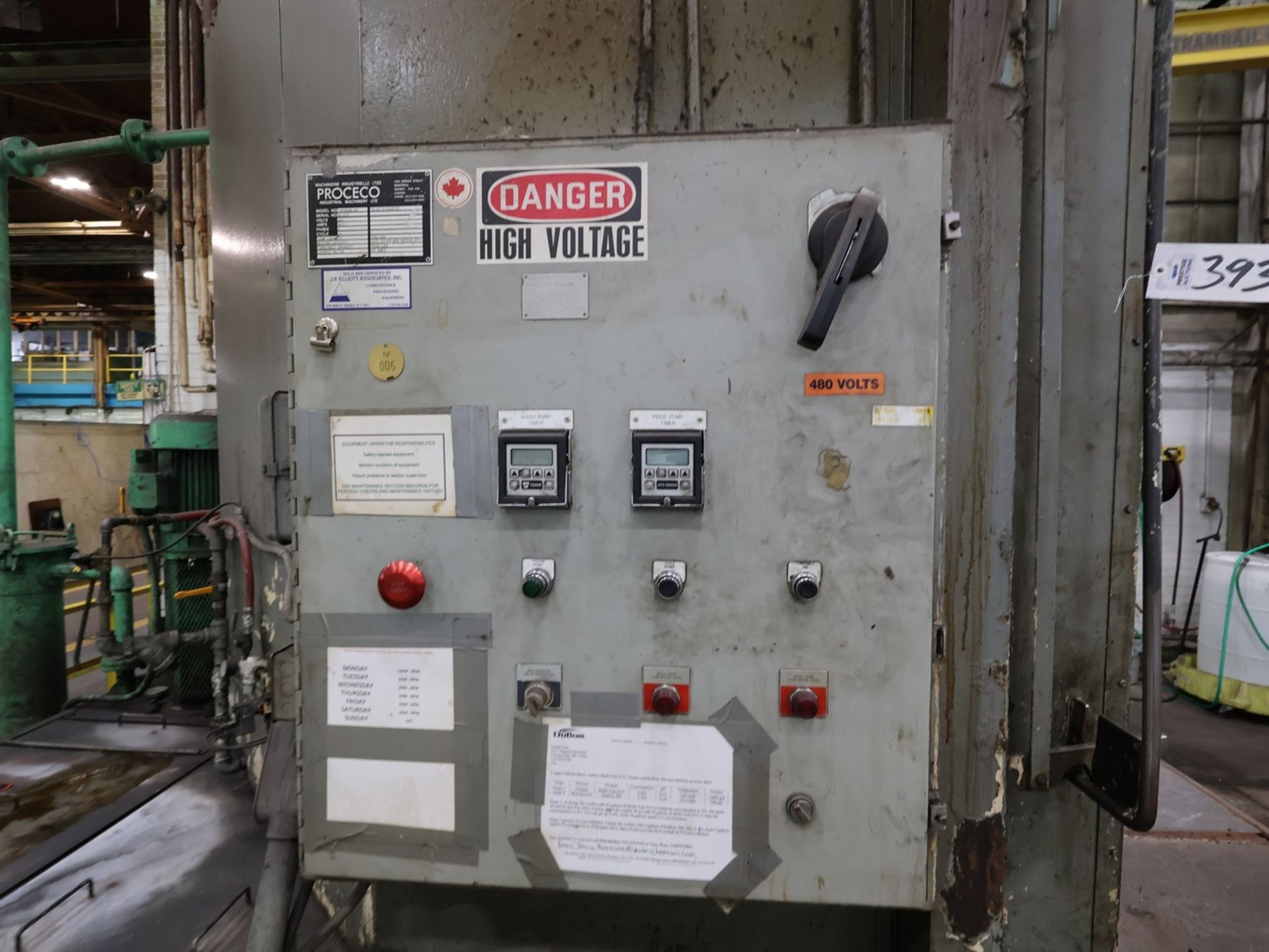 Proceco Typhoon HD 72-606-5000 Gas Fired Parts Washer, w/ 400,000 BTU ...