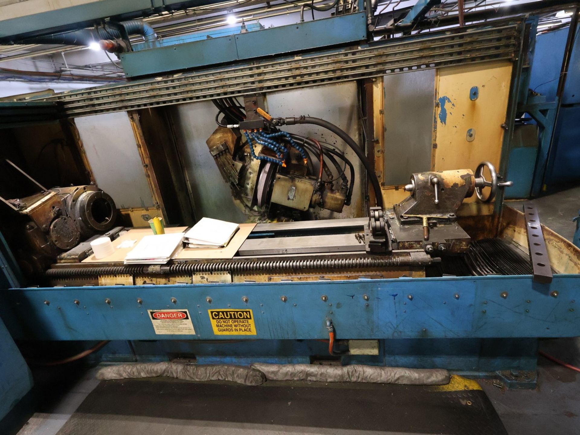 Drake CNC Grinder GS:TI-LM 16" x 96" 6-Axis CNC Thread / Worm Super ...