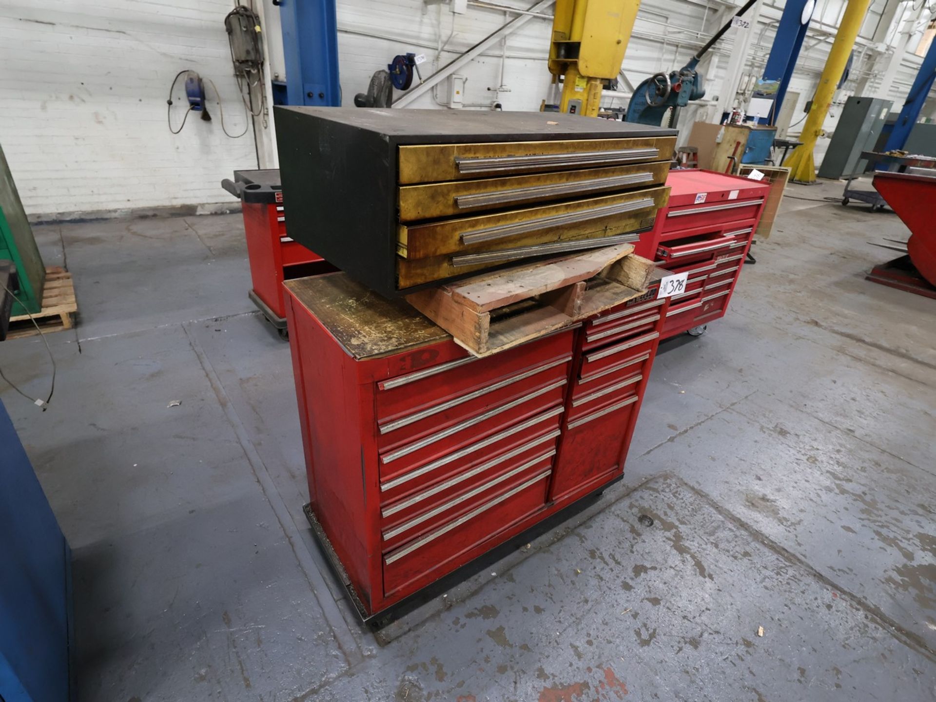 Waterloo 13-Drawer Rolling Toolbox, w/ Numeridex 4-Drawer Toolbox