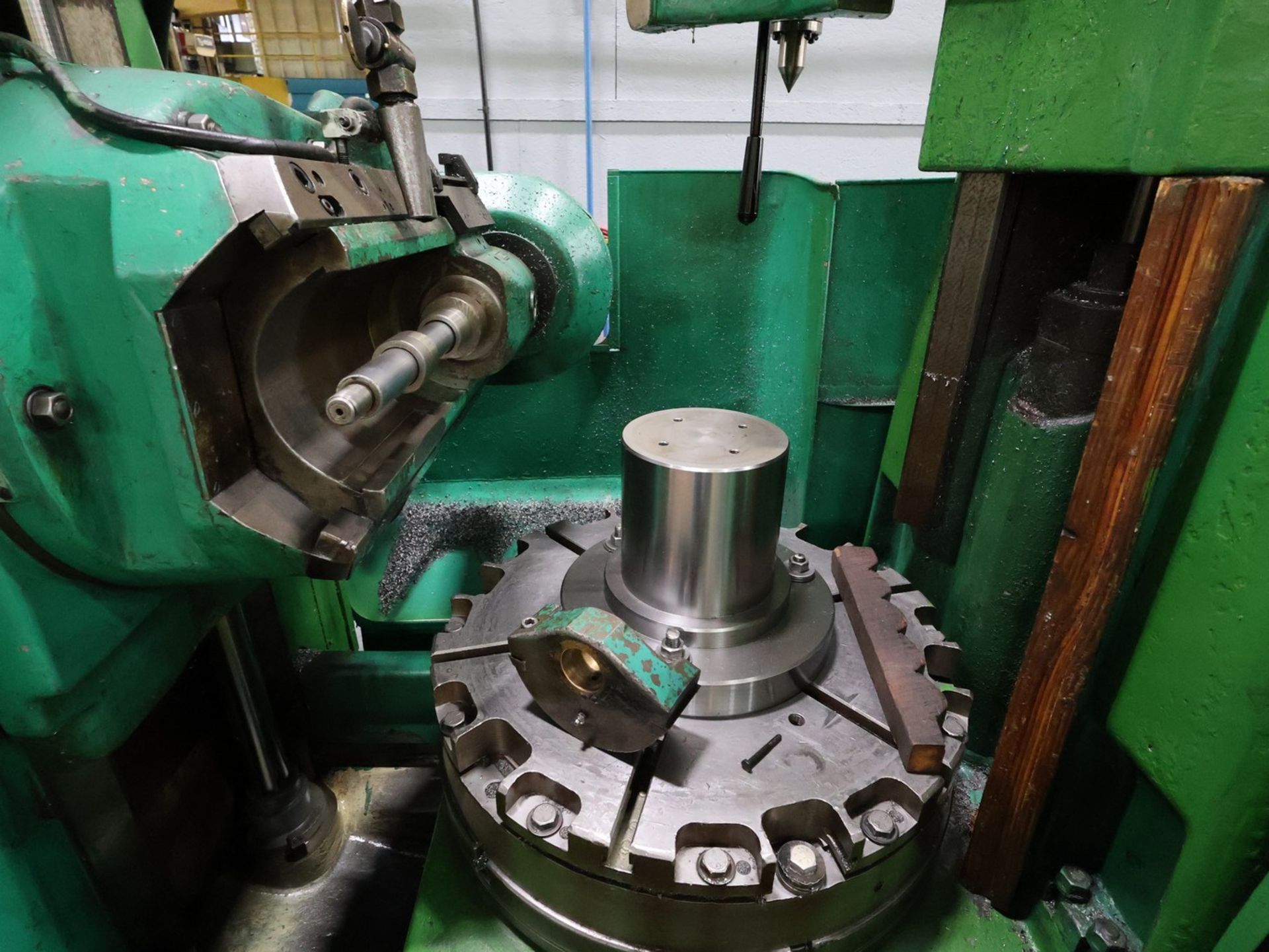 Pfauter P900 Vertical Gear Hobber, with Hob Arbor and Arbor Support ...