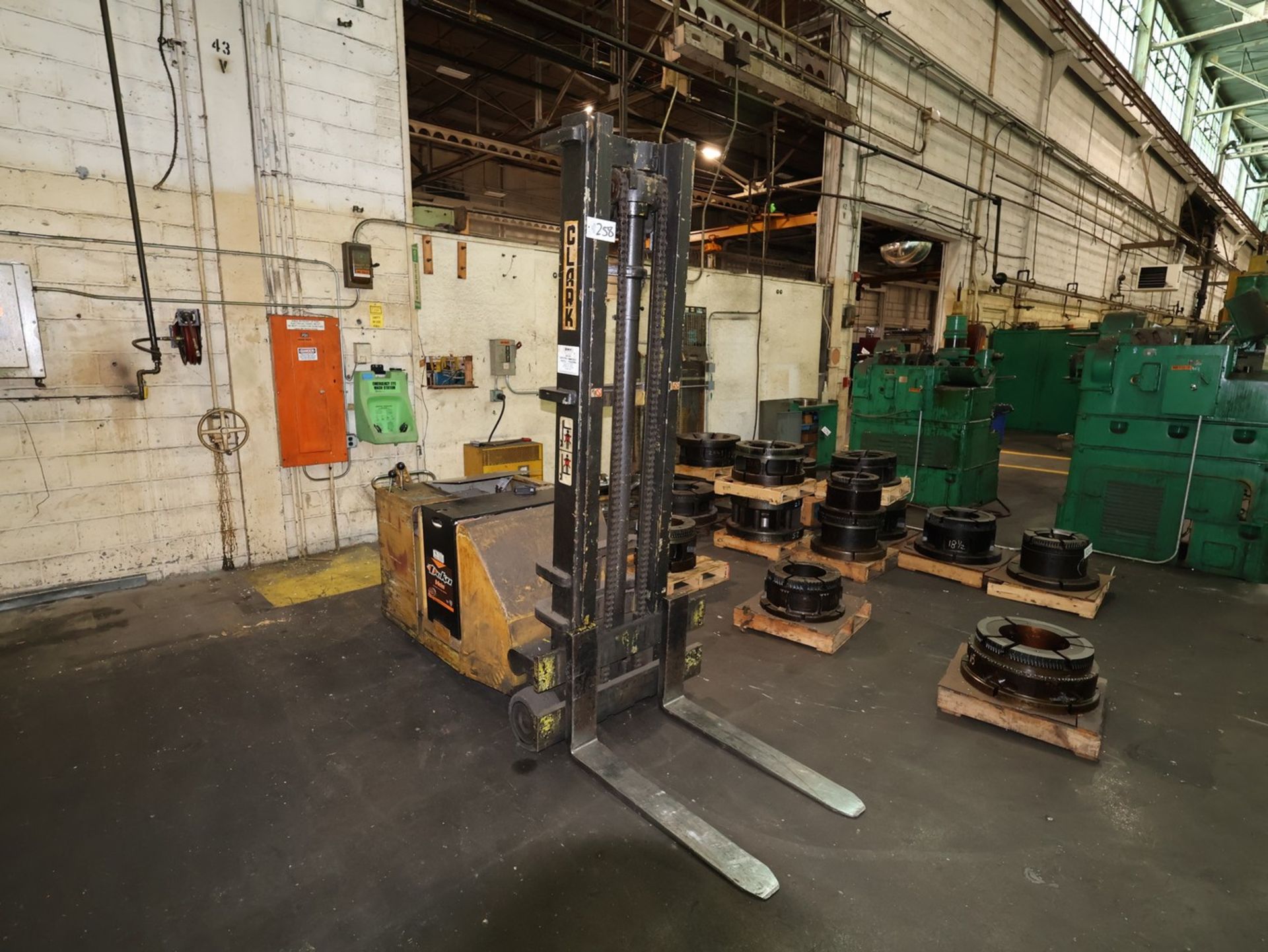 Clark Equipment 4,000lb. Capacity Power Worker, w/ 24V Charger, S/N: ST ...