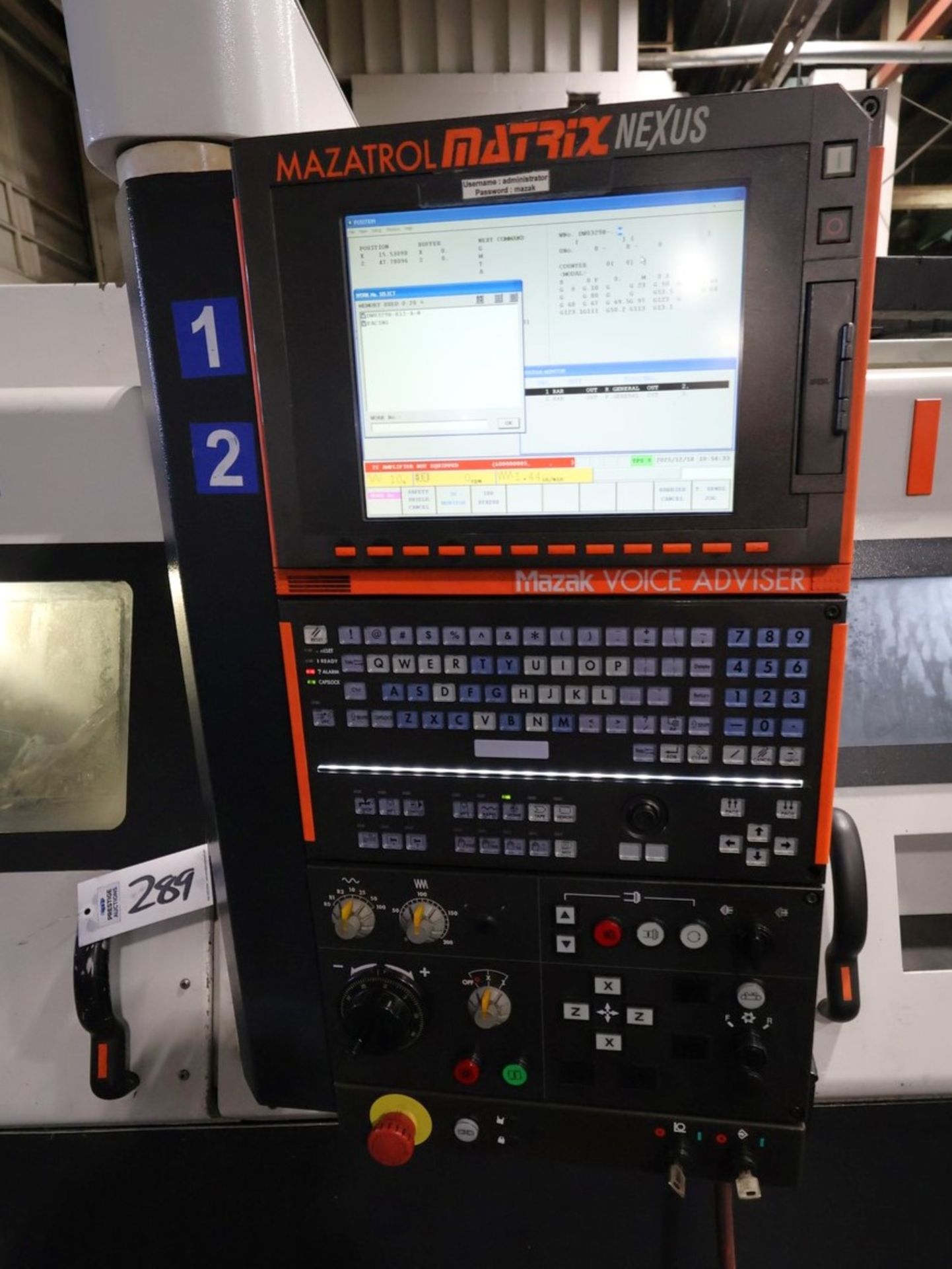 Mazak Quick Turn Nexus 250-II CNC Turning Center, Mazatrol Matrix Nexus ...