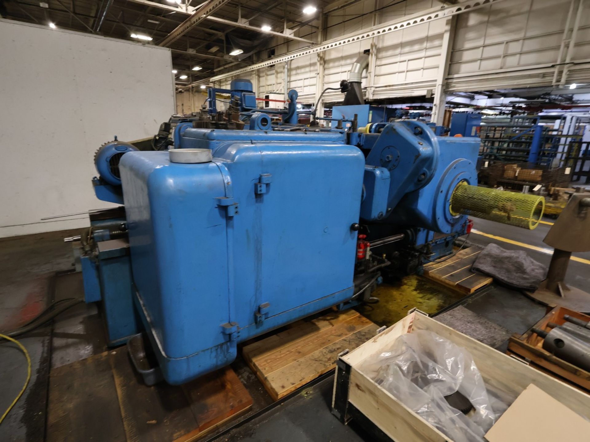 Holroyd 84" Worm Gear Hobber, 1150/62, w/ Newall C-80 Digital Readout ...