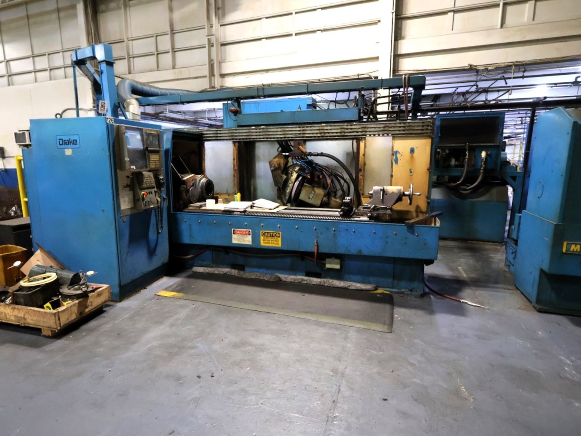 Drake CNC Grinder GS:TI-LM 16" x 96" 6-Axis CNC Thread / Worm Super ...