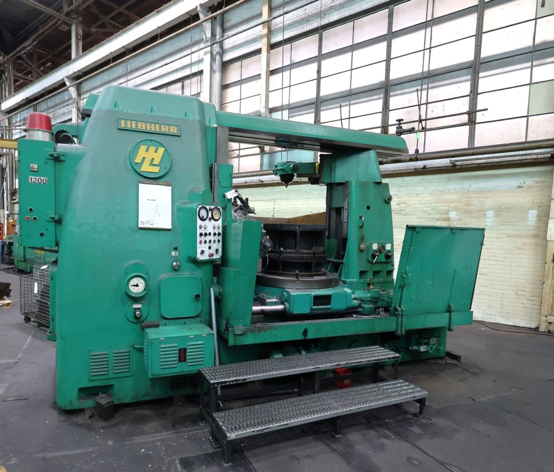 Liebherr L-1200 Vertical Gear Hobber, w/ Hob Arbor, Single Indexing ...