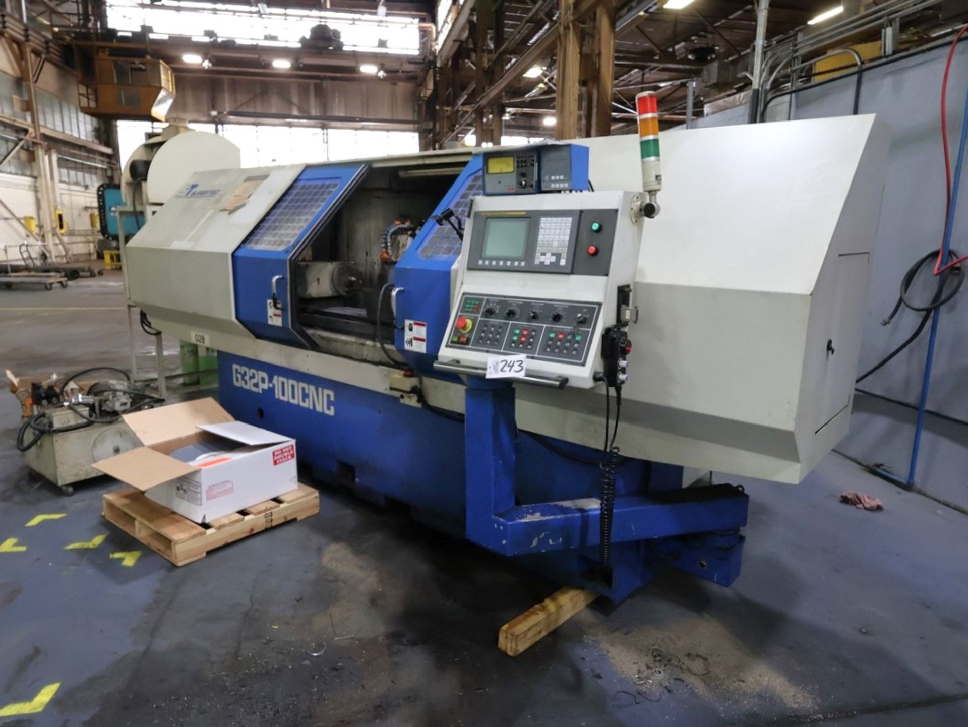 Supertec G32P-100CNC 8" x 36" OD Cylindrical Grinder, w/ 20" x 3.93 ...
