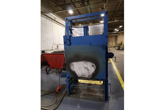 Delroyd Downacting 42" Wide H-Frame Press, Approximately 50 Ton Capacity