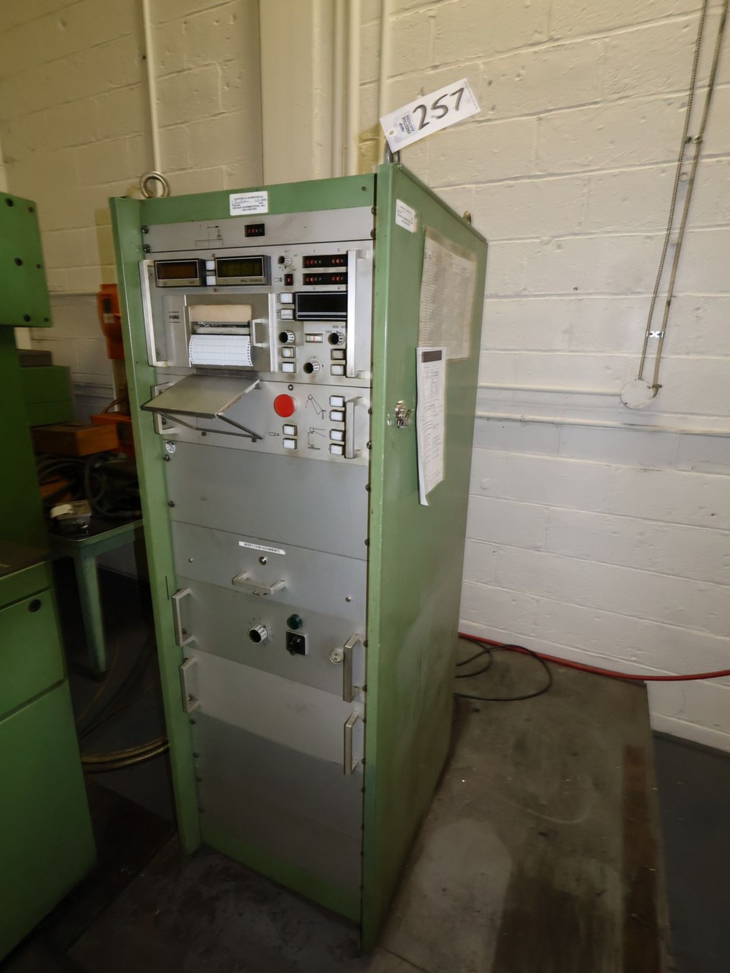 Maag SP-160 Gear Tester, w/ ES-401 Recorder, Masters, Probes, Centers ...