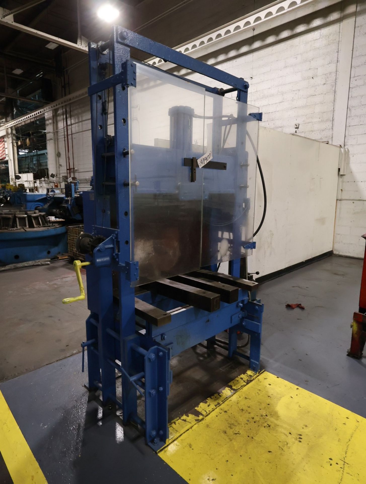 Delroyd Downacting 42" Wide H-Frame Press, Approximately 50 Ton Capacity