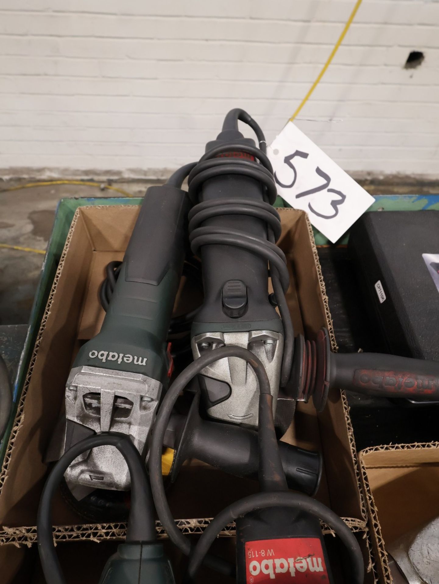 (2) Metabo 4.5" Angle Grinders