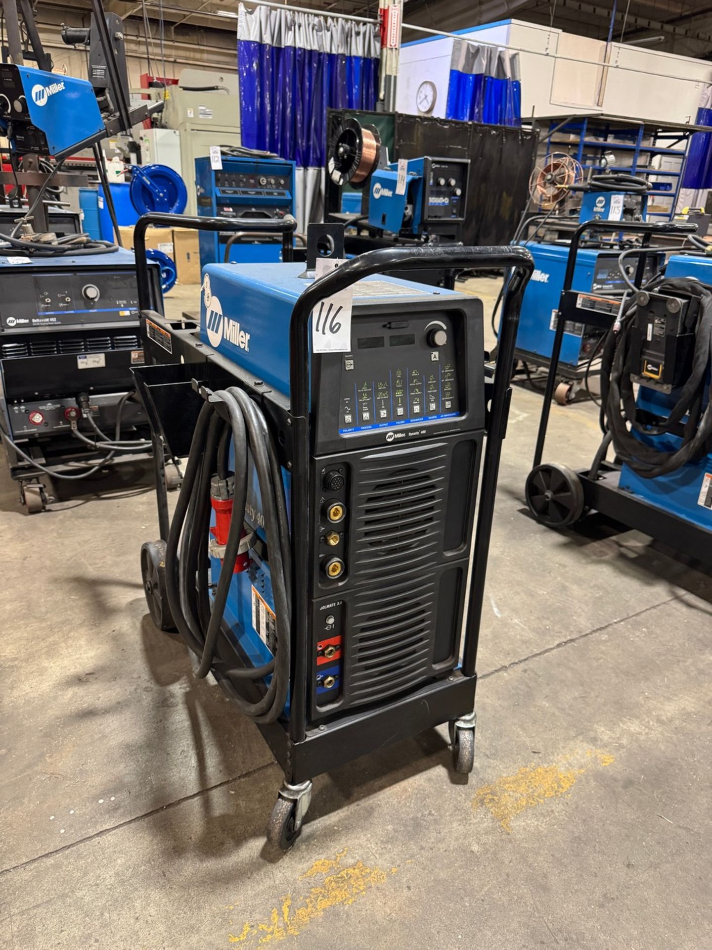 2021 Miller Dynasty 400 Tig/Stick Welder 5–400 A Output, AC/DC Pulsed ...