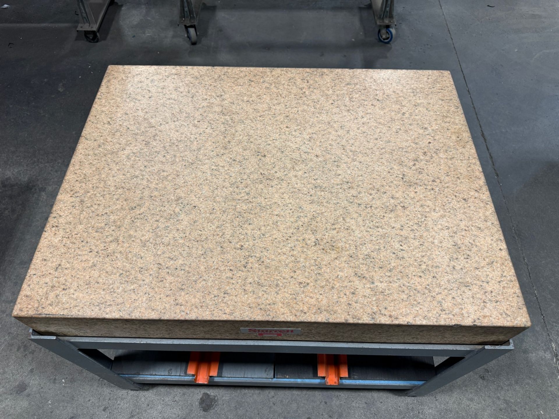 Starrett Crystal Pink Granite Surface Plate Slab Dimensions: 48" x 36 ...