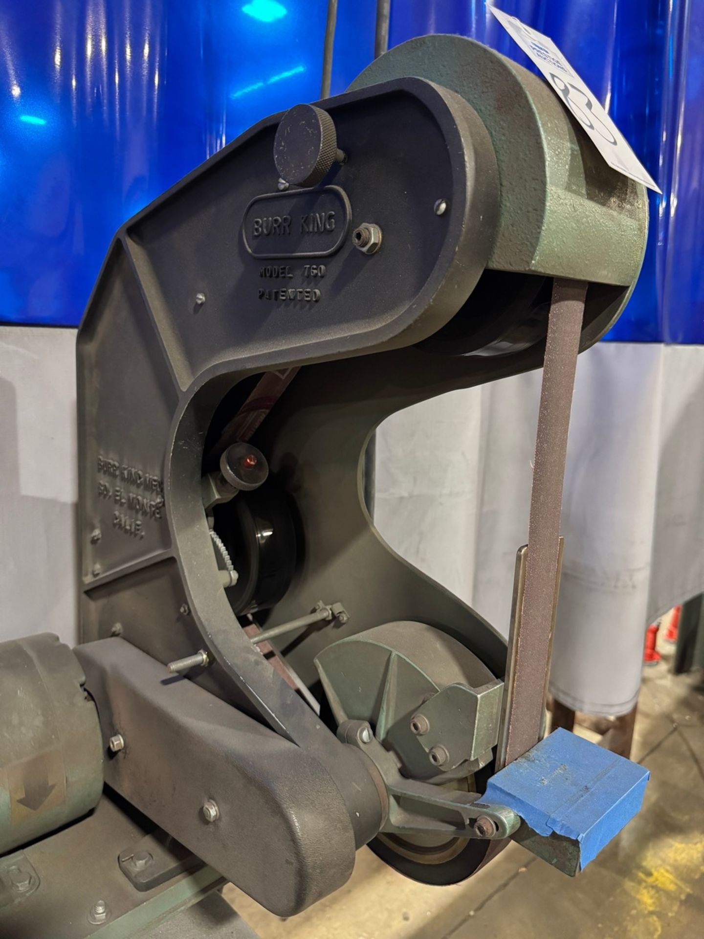 Burr King 2" x 72" Belt Sanding Machine 208-230V