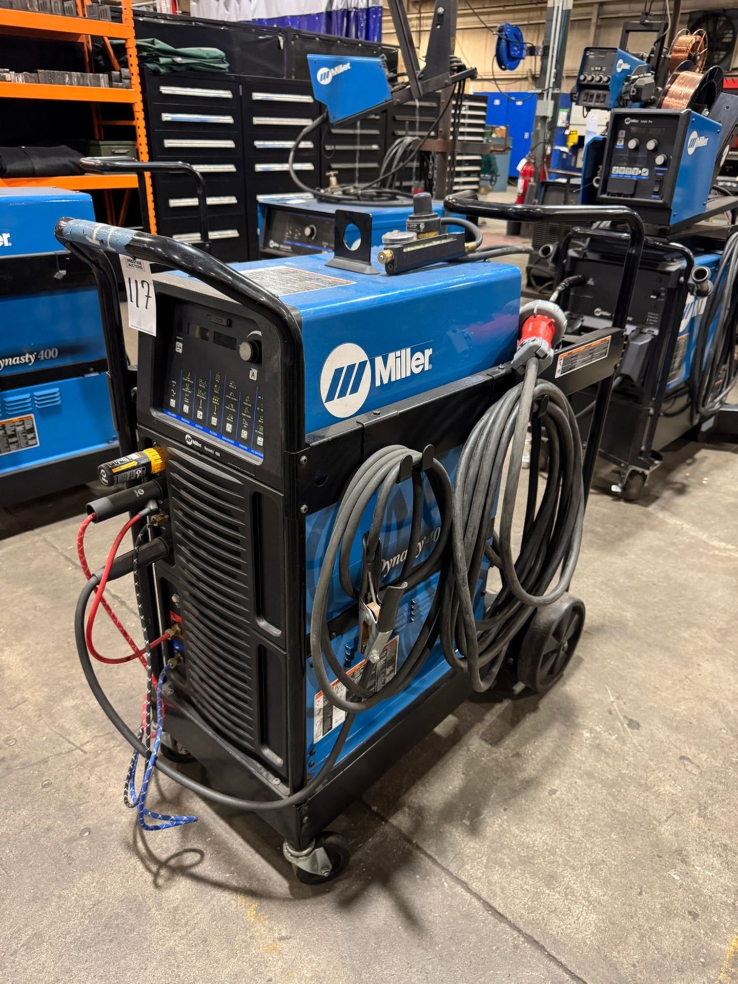 2020 Miller Dynasty 400 Tig/Stick Welder 5–400 A Output, AC/DC Pulsed ...