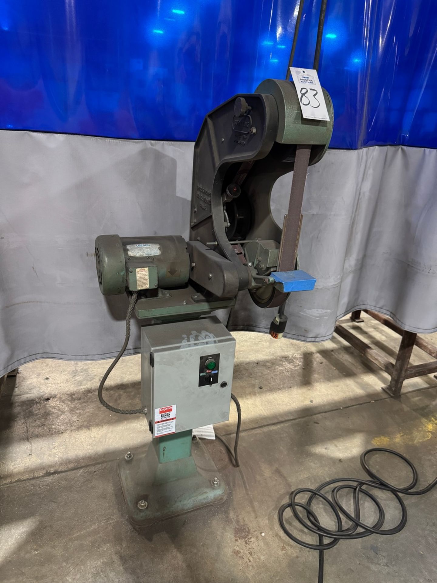 Burr King 2" x 72" Belt Sanding Machine 208-230V