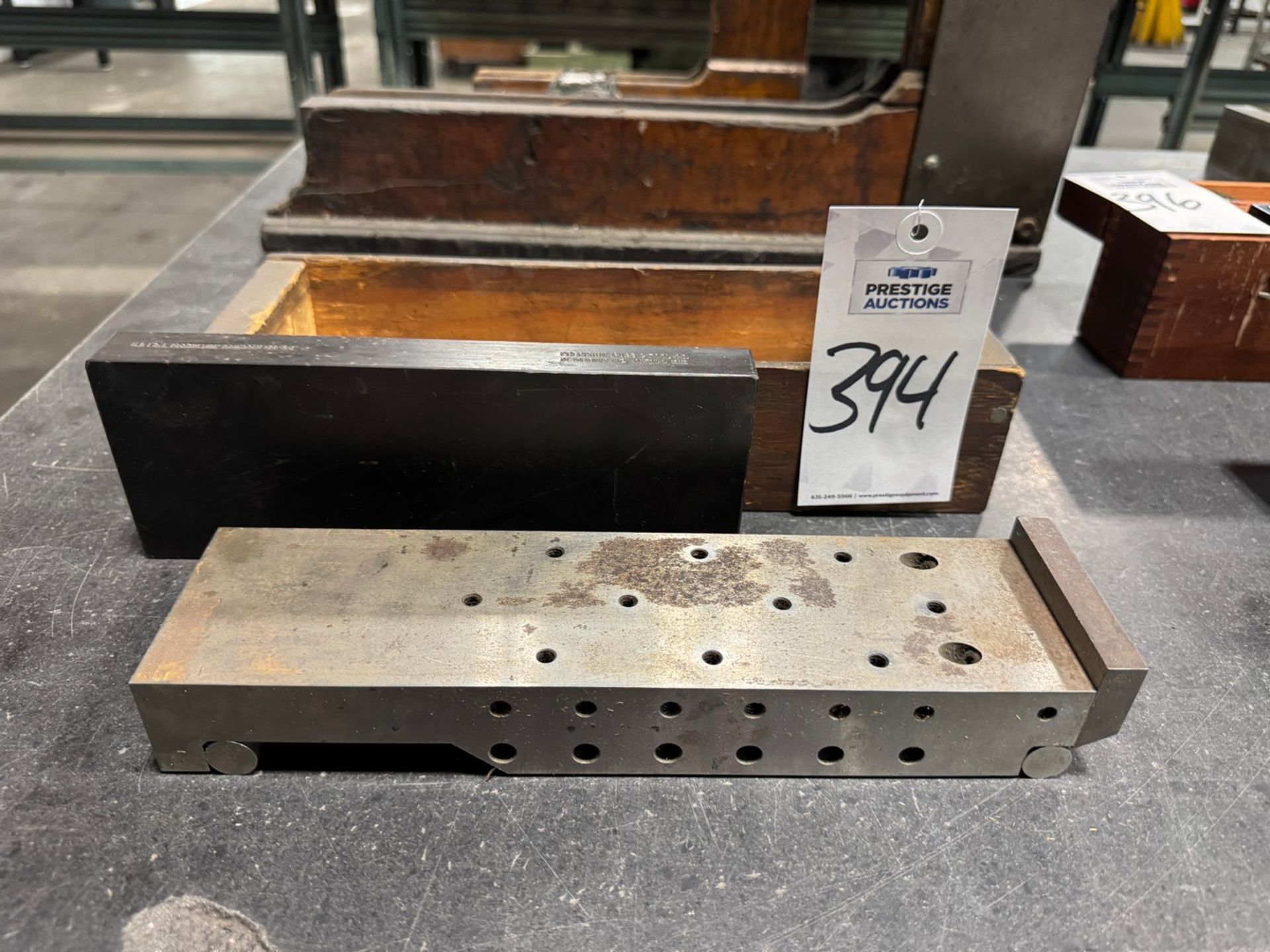 Precision Sine Bar 4"x10" With Flat Plate