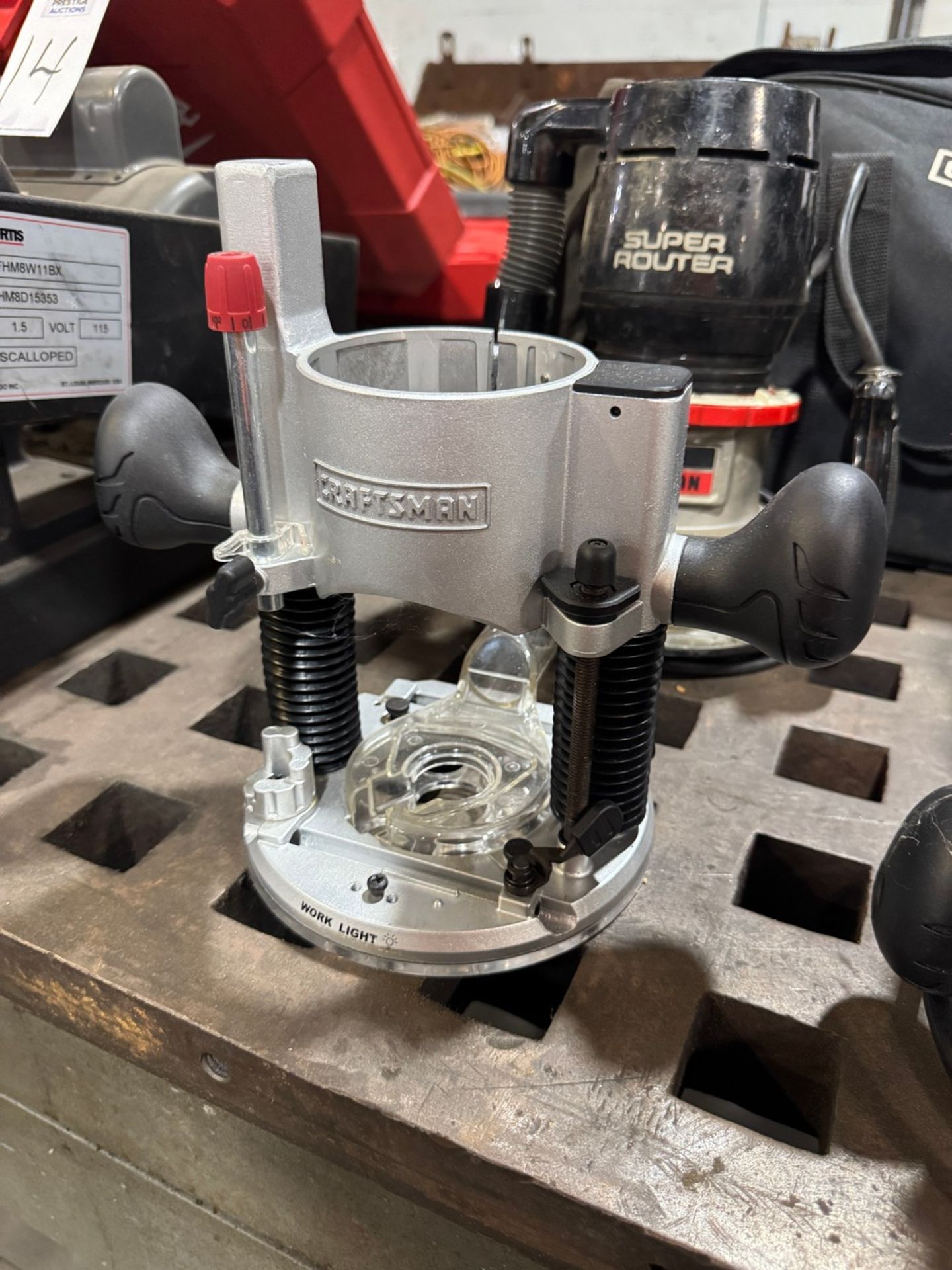Lot of Assorted Craftsman Routers (1) Craftsman Combo Router with ...