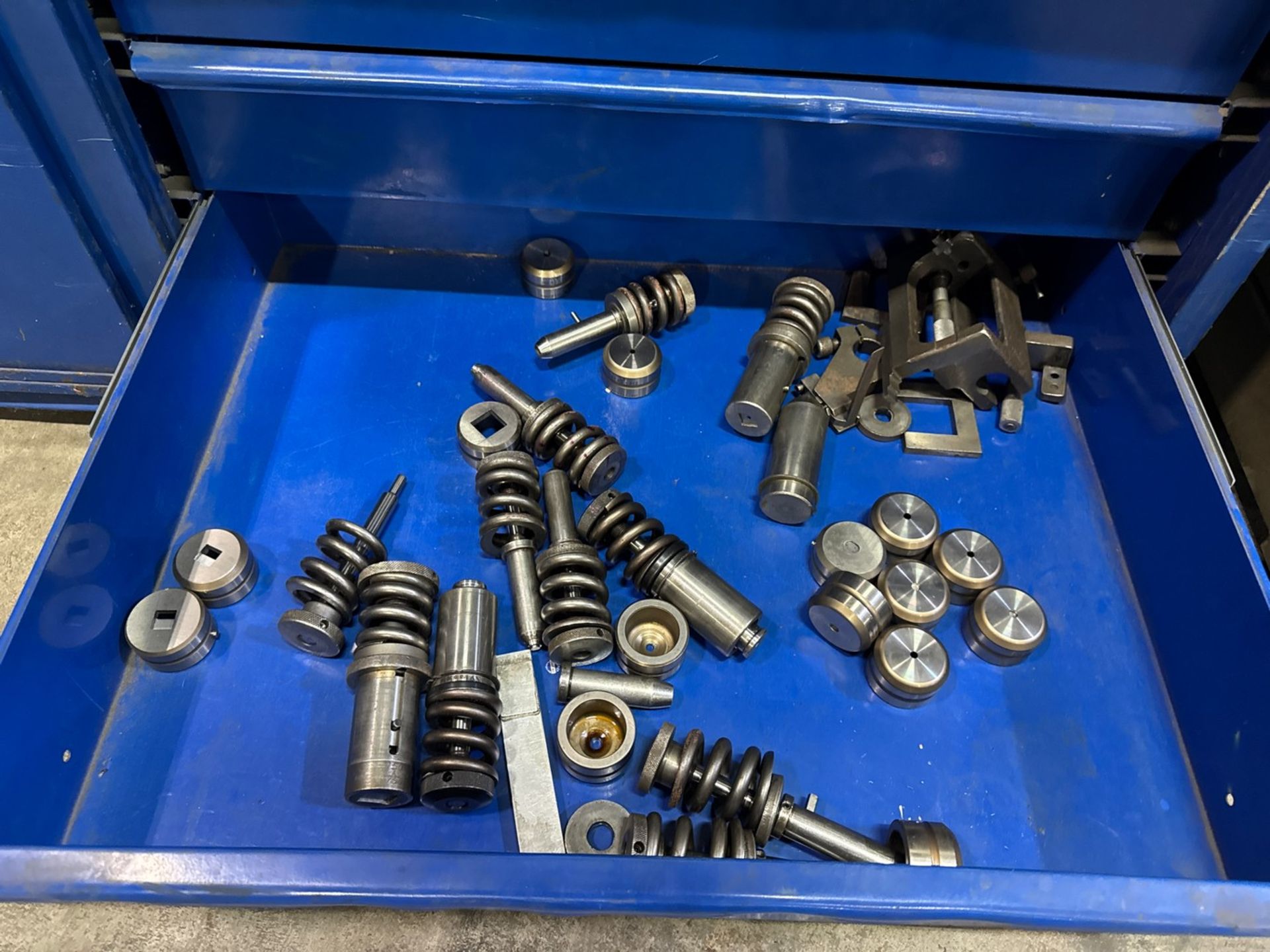 Multi-Drawer Organizer Bench With Punch Tooling/Hardware