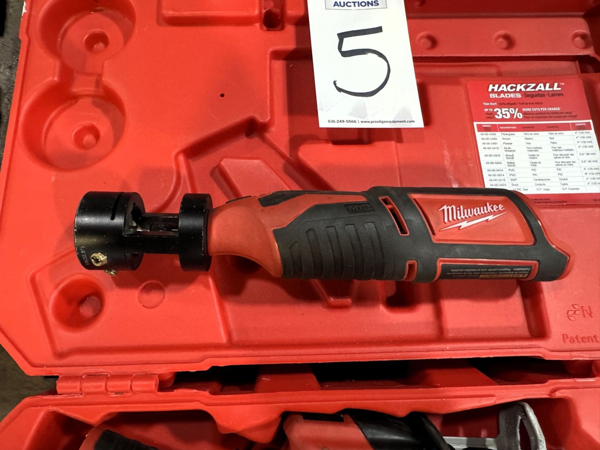 Lot of (4) Milwaukee Cordless Tools Includes: (1) 20v 3/8" SDS Hammer ...