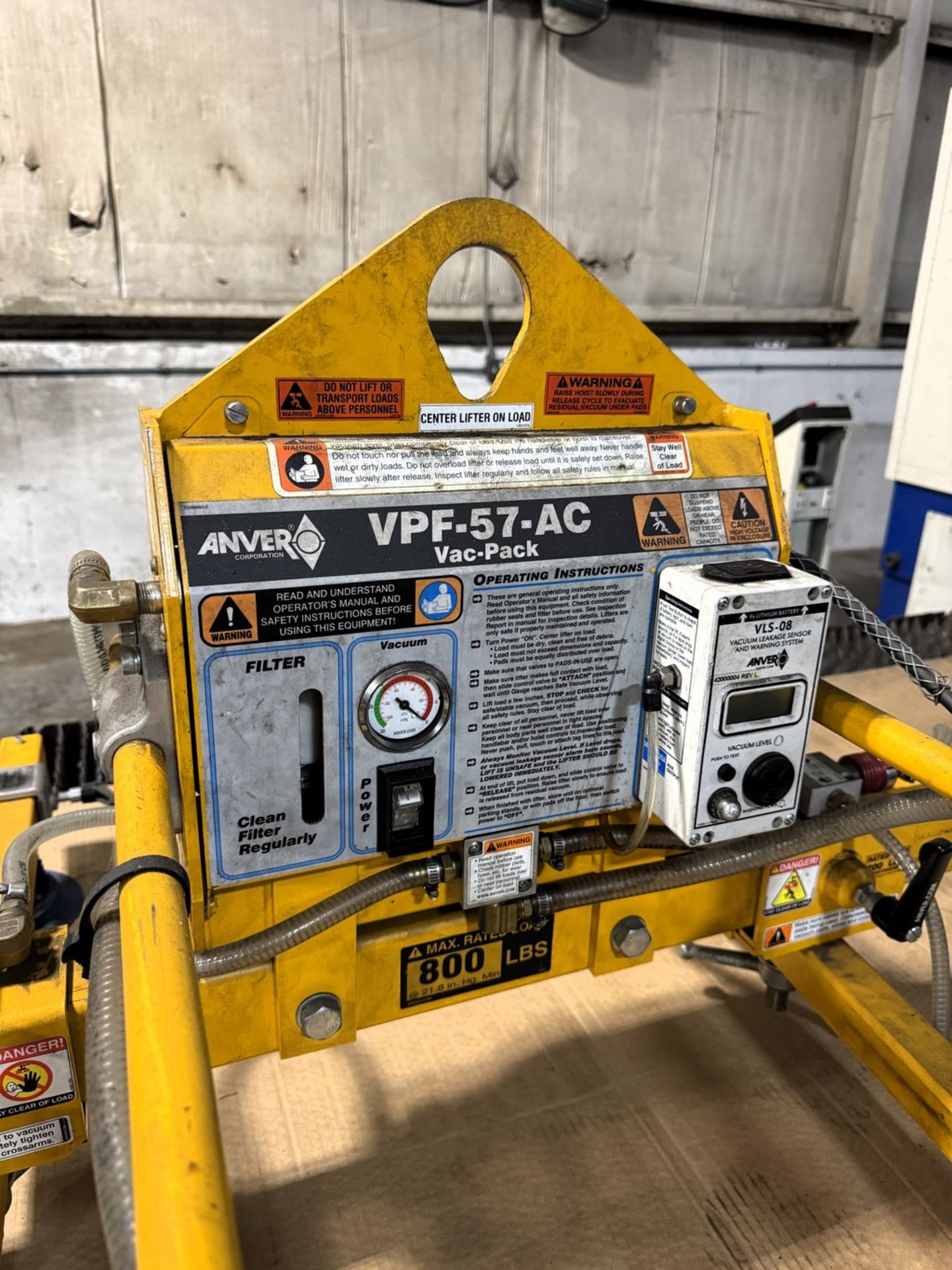 Anver Vpf?57?Ac Vacuum Power Pack Sheet?Handling Vacuum Lifters Max ...