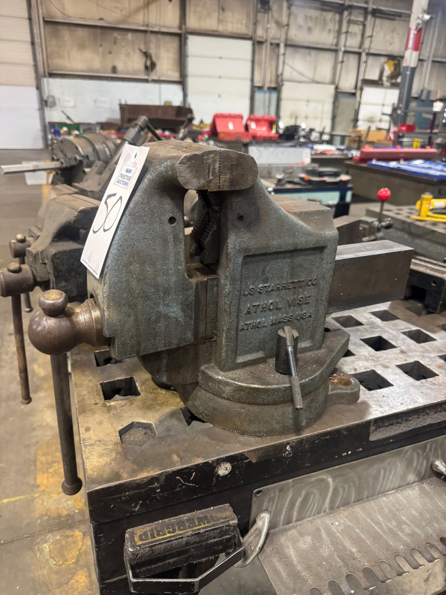 5" Starrett Athol Bench Vise