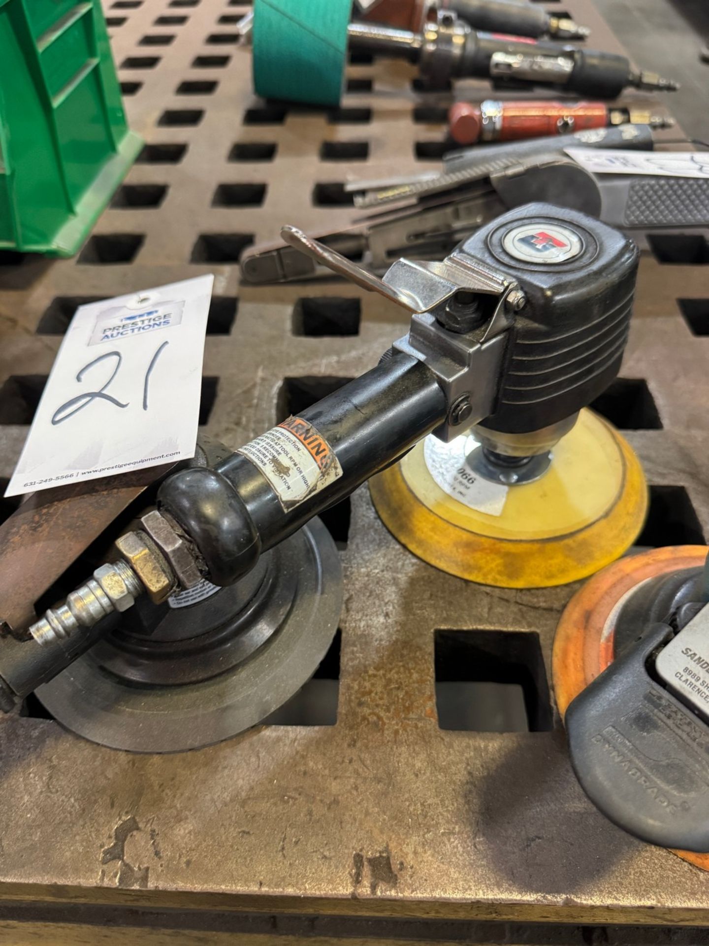 Lot of (3) Pneumatic Orbit Sanders