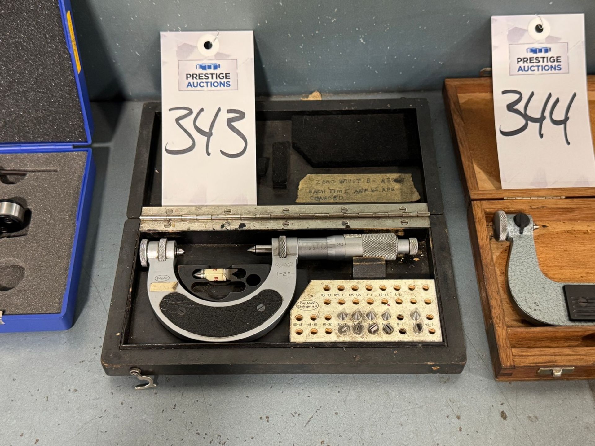 Mahr 1-2" Thread Micrometer