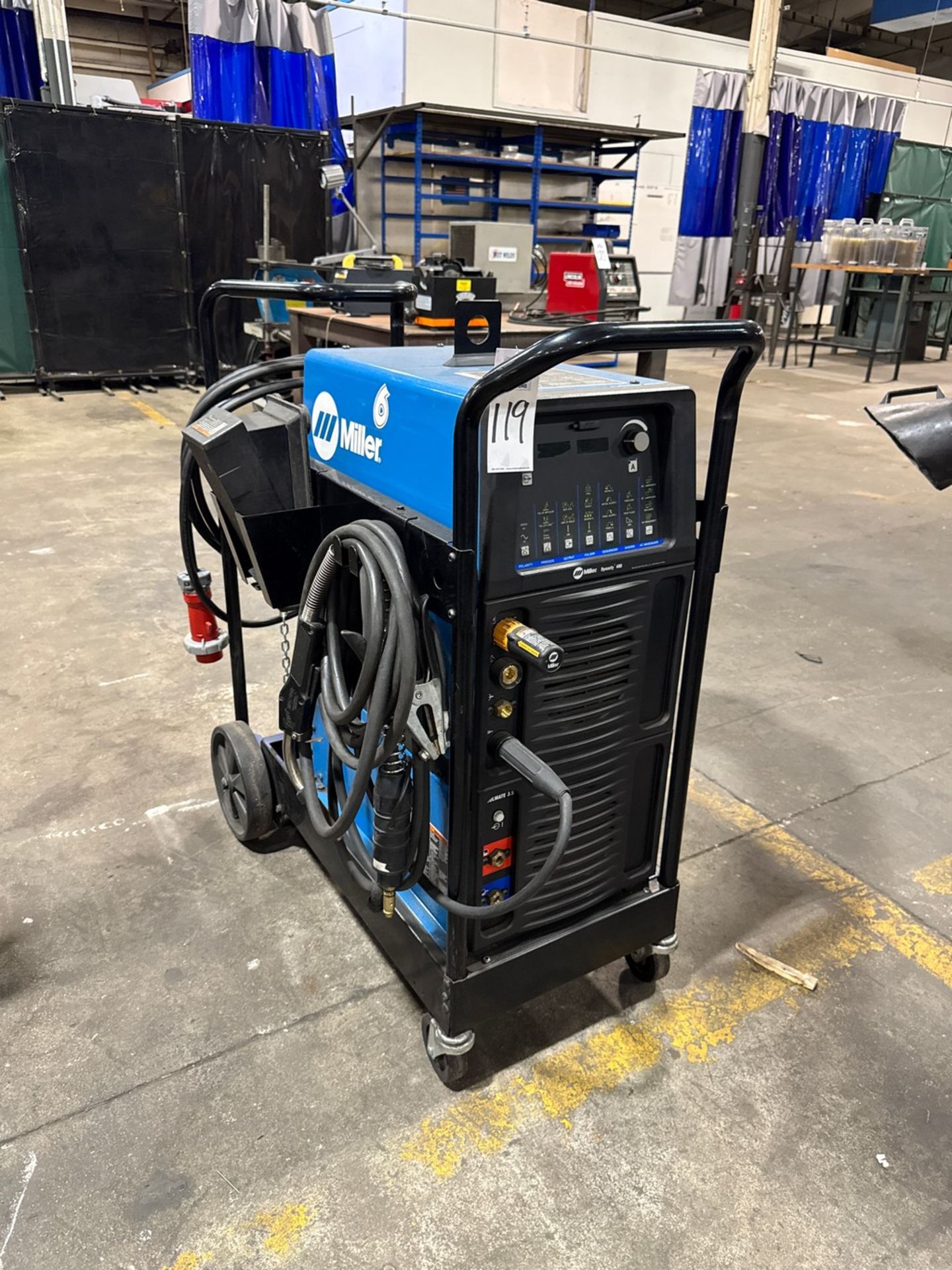 2020 Miller Dynasty 400 Tig/Stick Welder 5–400 A Output, AC/DC Pulsed ...