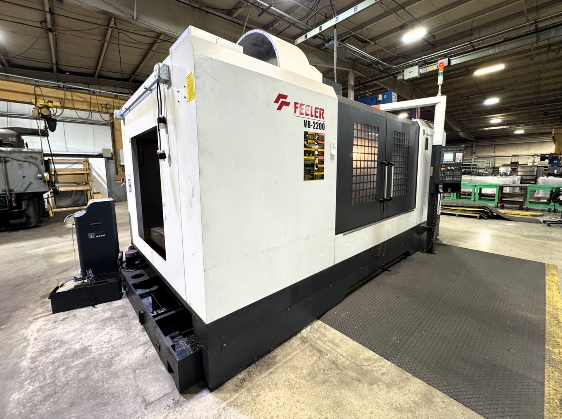2012 Feeler VB-2200 CNC Vertical Machining Center, Travels: X-86.6", Y ...
